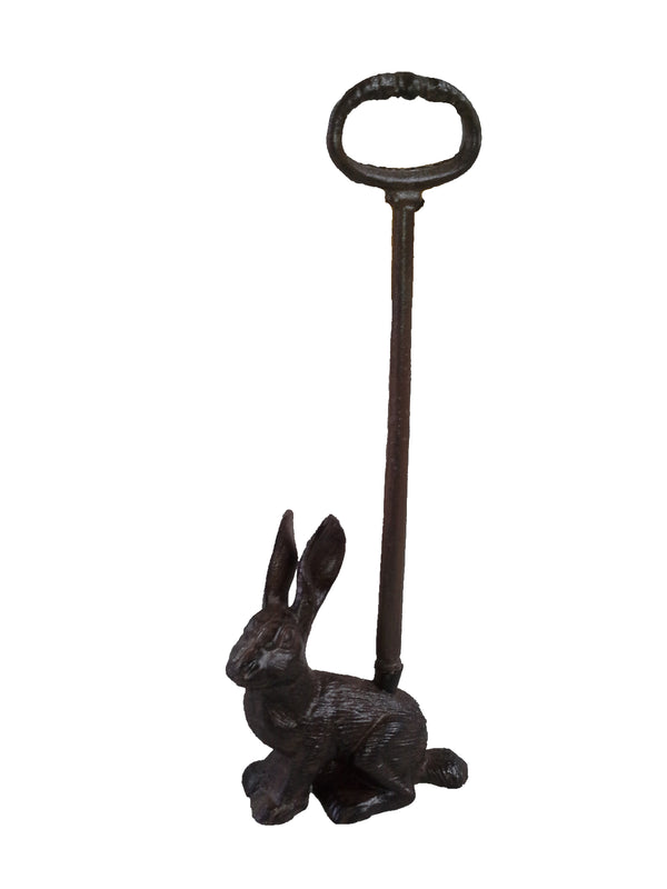 Rabbit Doorstop with Handle